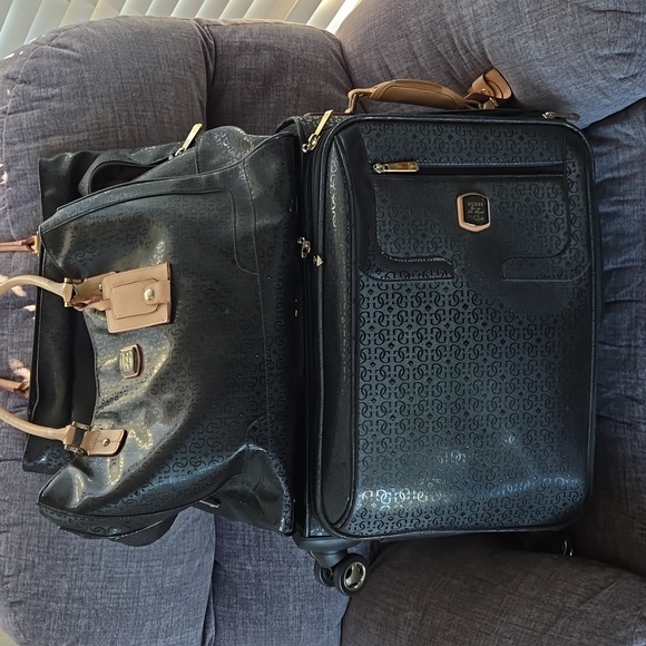 Guess | Bags | Guess Carry On Luggage And Travel Bag | Poshmark